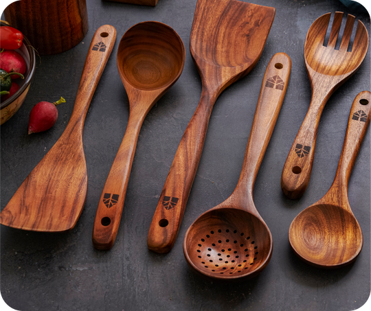 Woodenhouse Spatulas & Ladles Set